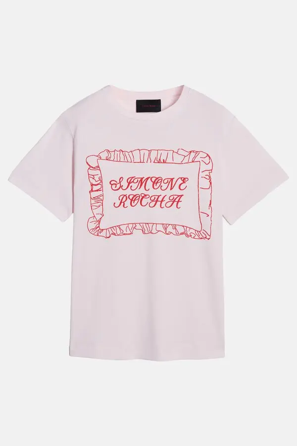 Simone Rocha T-shirt With Print - Rose