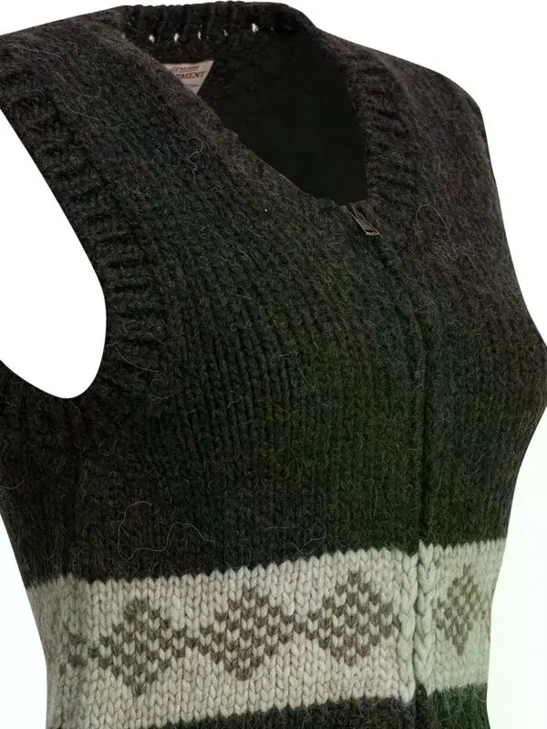 Filson Zip-up Intarsia Vest