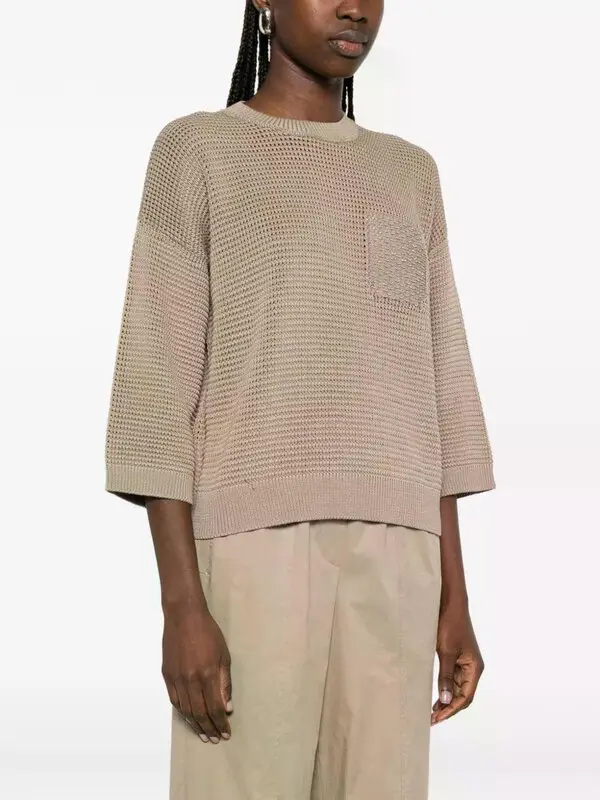 Peserico Metallic-detail Sweater