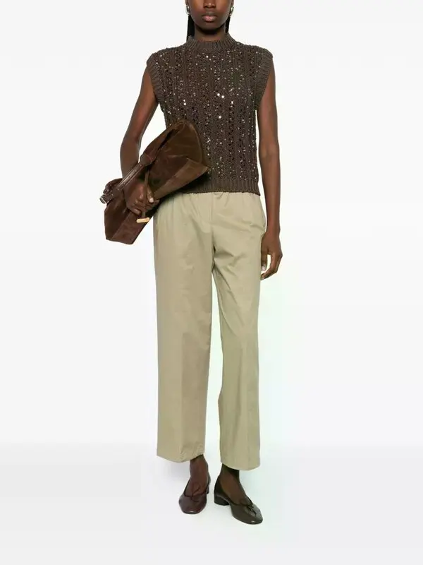 Peserico Sequin-embellished Vest