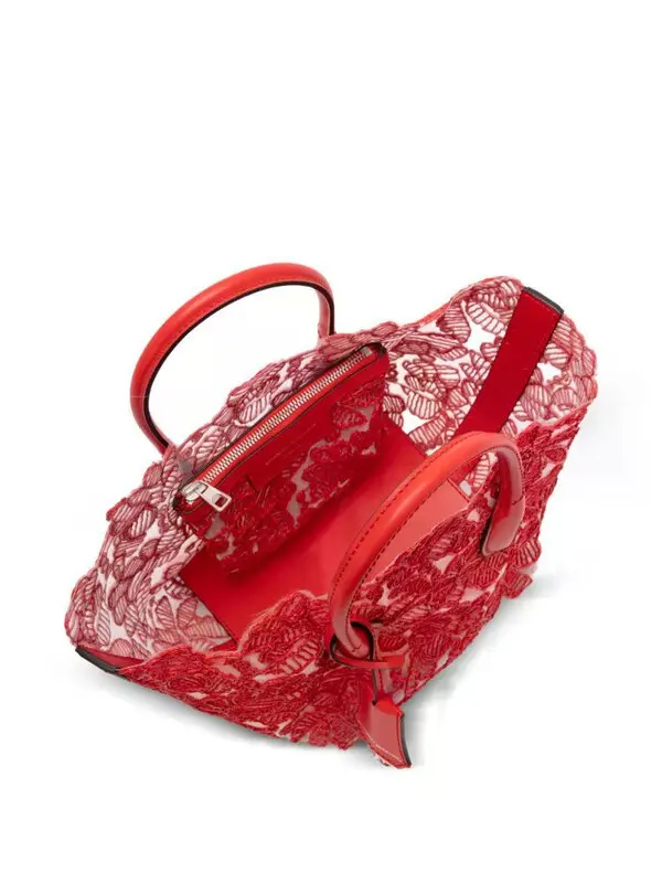 Ermanno Scervino Floral-appliqué Shoulder Bag