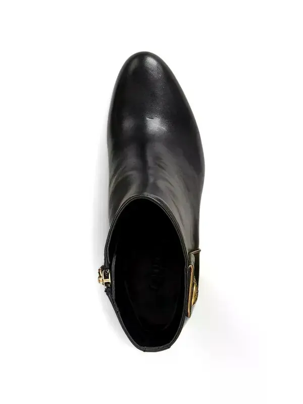 Ralph Lauren Button-detail Boots