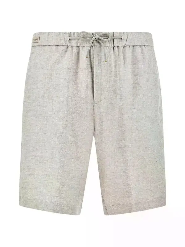 Paul & Shark Linen Bermuda Shorts - Grey