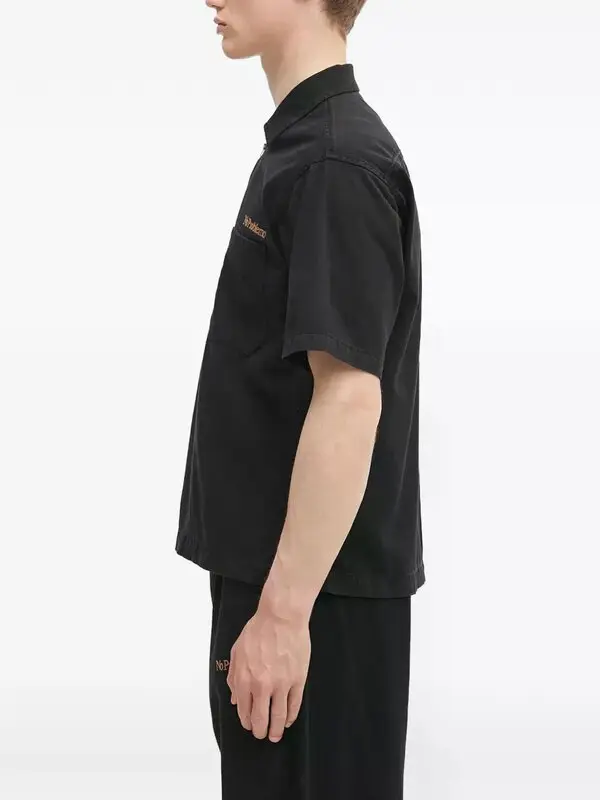 Aries Logo-embroidered Polo Shirt