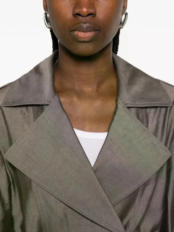 Peserico Belted Double-breasted Jacket