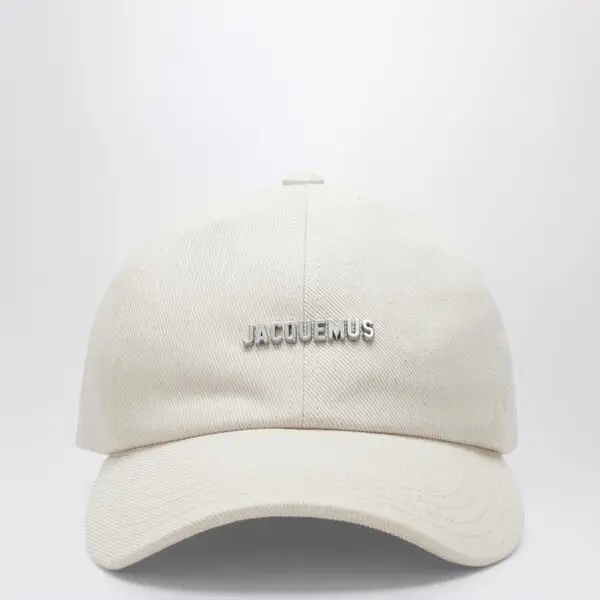 Jacquemus Logo Baseball Cap - White