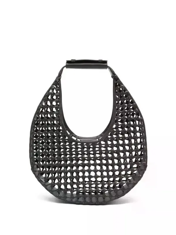 Staud Moon Woven Tote Bag - Brown