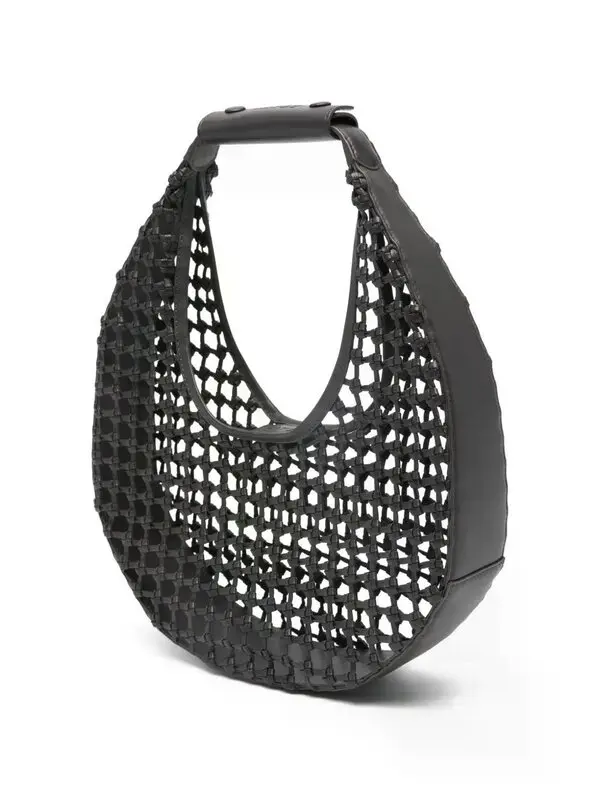 Staud Moon Woven Tote Bag - Brown
