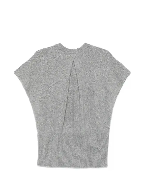 LISA YANG Annelie Pleated Sweater