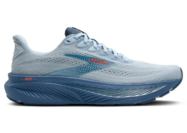 Brooks Ghost 17 Sneakers - Sky Blueway/moonlight/orange