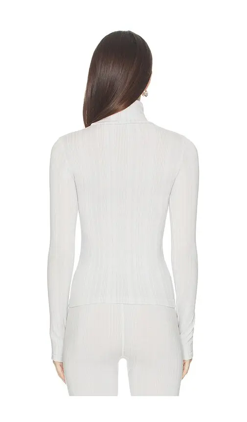 Cordova Sol Turtleneck Top - White