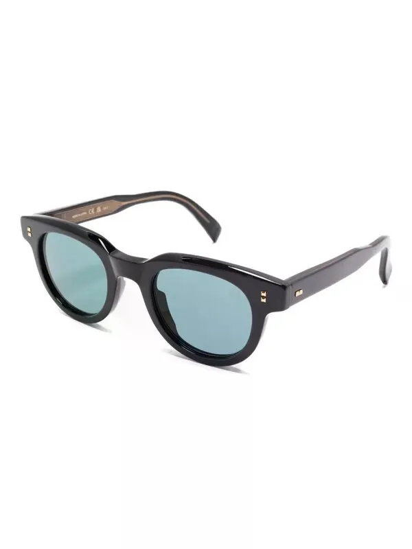 Dunhill Round-frame Acetate Sunglasses