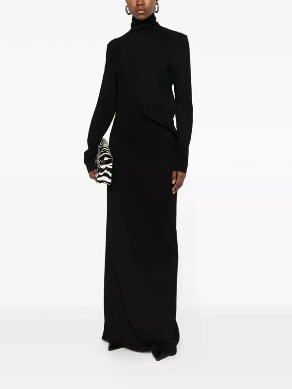 TOTEME Twist Long-sleeve Maxi Dress