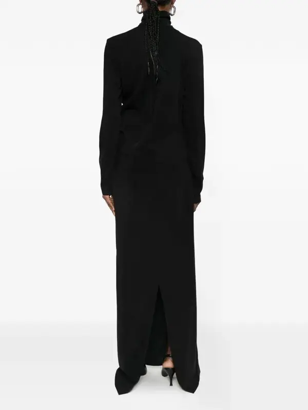 TOTEME Twist Long-sleeve Maxi Dress
