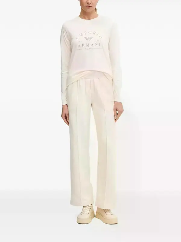 Emporio Armani Raised-seam Track Pants