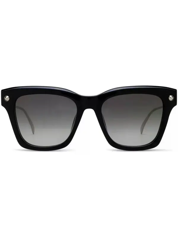 Alexander McQueen Square-frame Sunglasses - Black