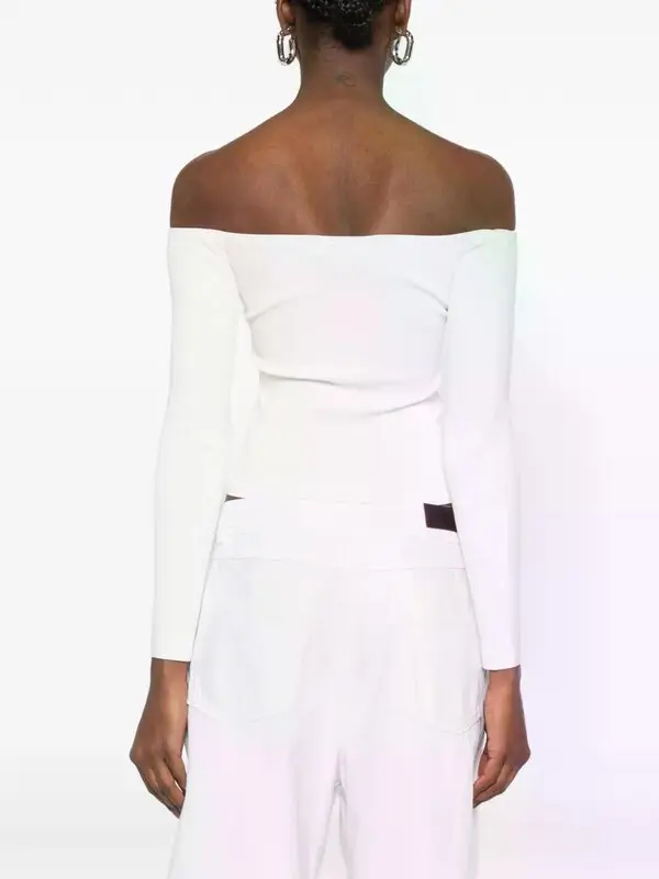 Christopher Esber Long-sleeve Top - White