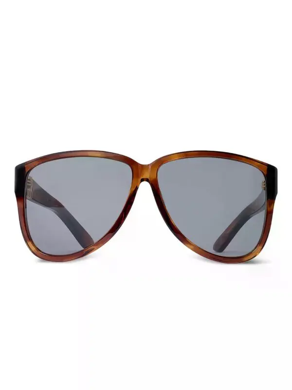 Miu Miu Oversized Sunglasses - Brown