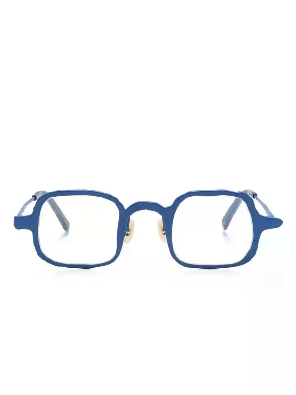 MASAHIROMARUYAMA Square Frame Eyeglasses - Blue
