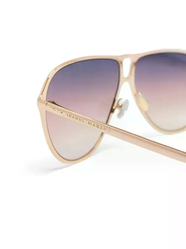 Isabel Marant Metal-frame Pilot Sunglasses