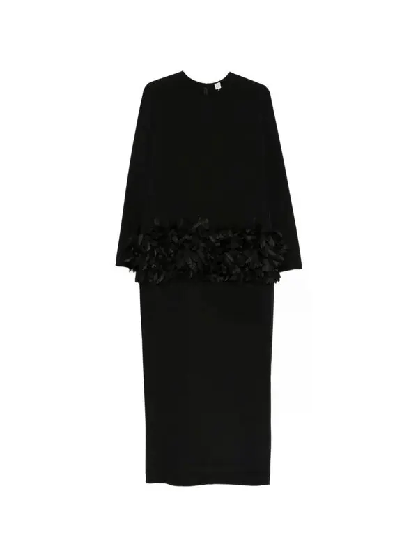 TOTEME Petal-detail Maxi Dress
