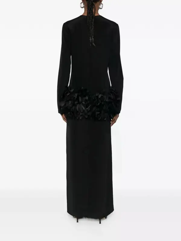 TOTEME Petal-detail Maxi Dress