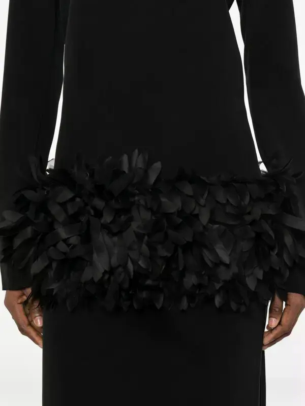 TOTEME Petal-detail Maxi Dress