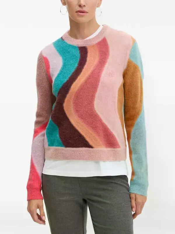 Paul Smith Wave-pattern Sweater