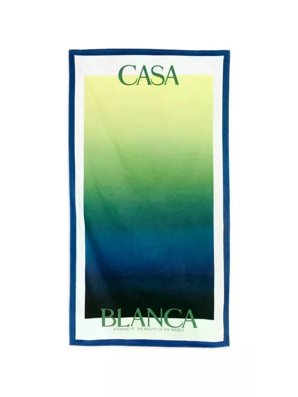 Casablanca Ombre Border Travel Accessory - Green