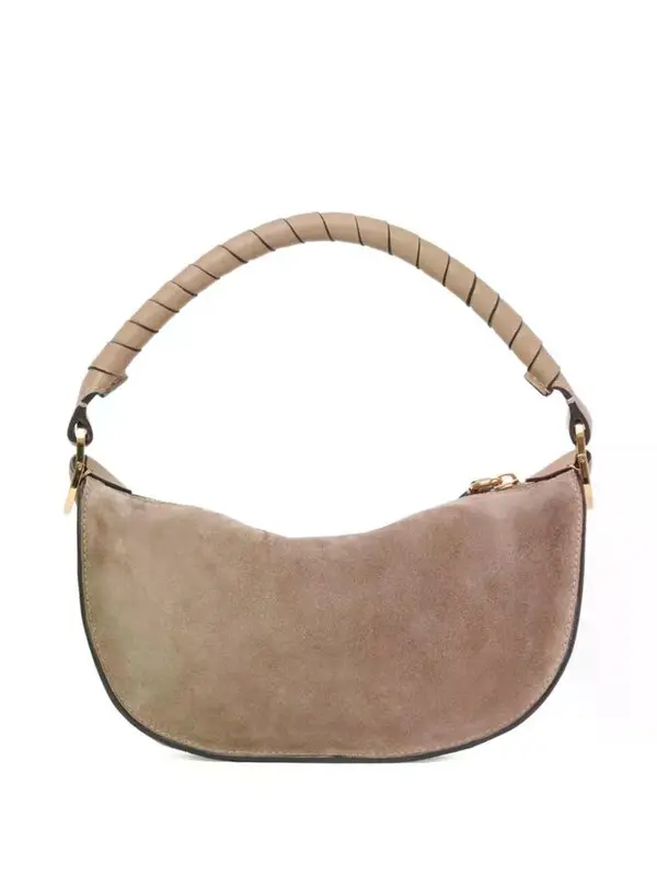 Chloé Mini Marcie Topstitch Detail Handle Tote Bag - Neutrals