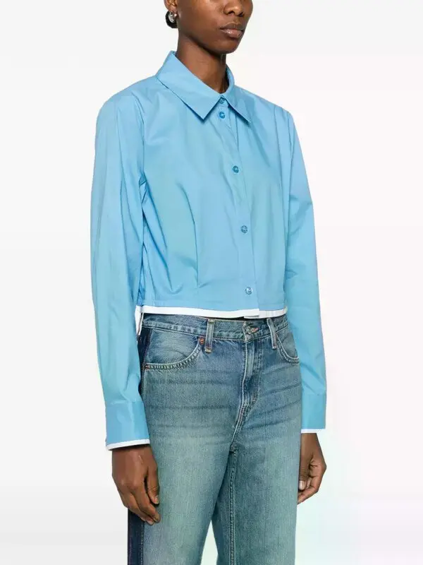 GESTUZ Cropped Shirt