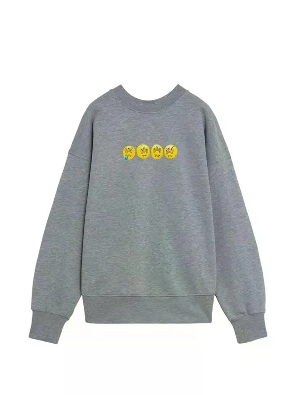 BARROW Smiley-print Sweatshirt