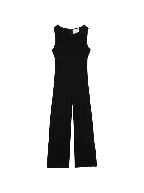 3.1 Phillip Lim Button Panel Jumpsuit - Black