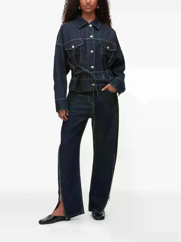 3.1 Phillip Lim Tie-waist Cotton Jacket