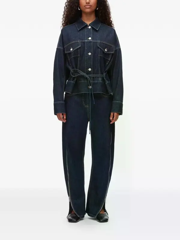 3.1 Phillip Lim Tie-waist Cotton Jacket