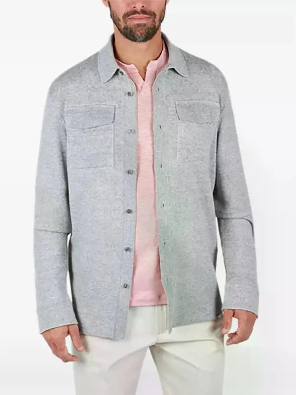 Paul & Shark Pocket Overshirt - Grey