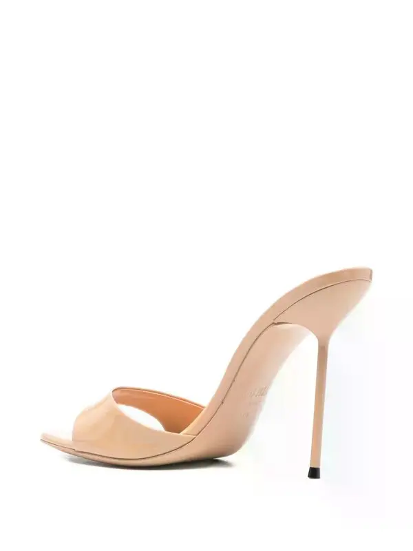 Paris Texas Lidia Stiletto-heel Sandals - Neutrals