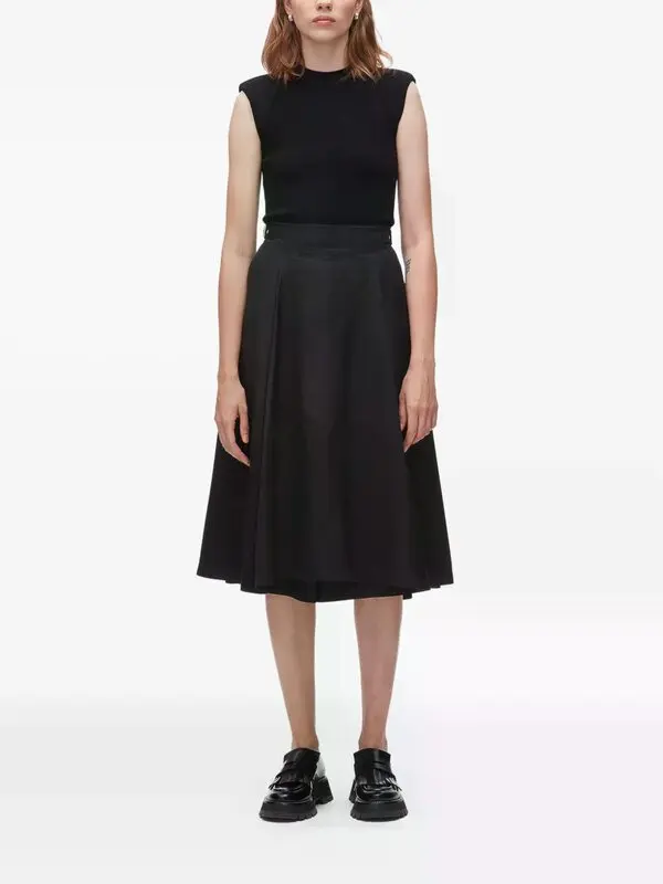 3.1 Phillip Lim Belted A-line Midi Skirt