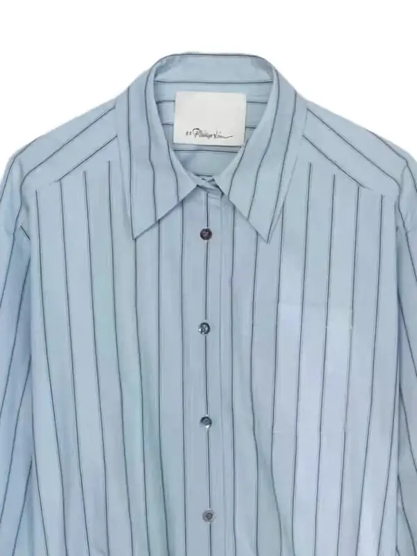 3.1 Phillip Lim Striped Button-down Shirt - Blue