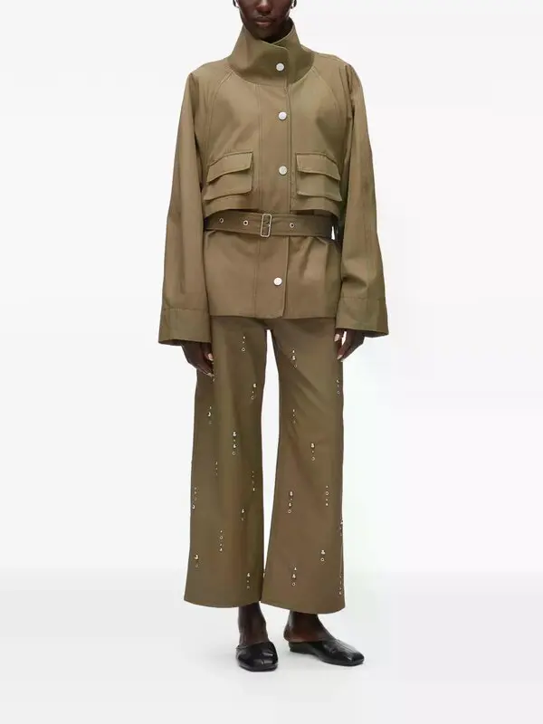 3.1 Phillip Lim Belted Cropped Jacket