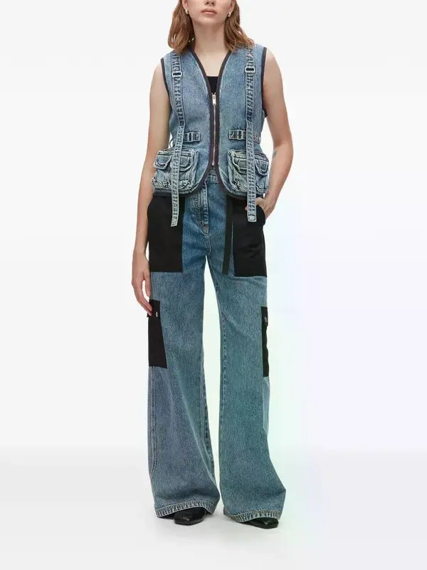 3.1 Phillip Lim Front-pocket Denim Vest