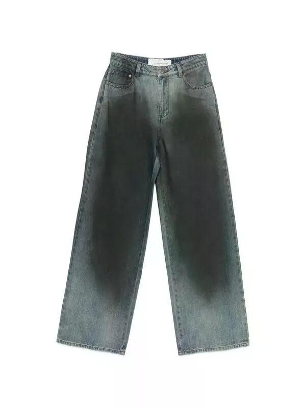 FENG CHEN WANG Faded-effect Denim Jeans