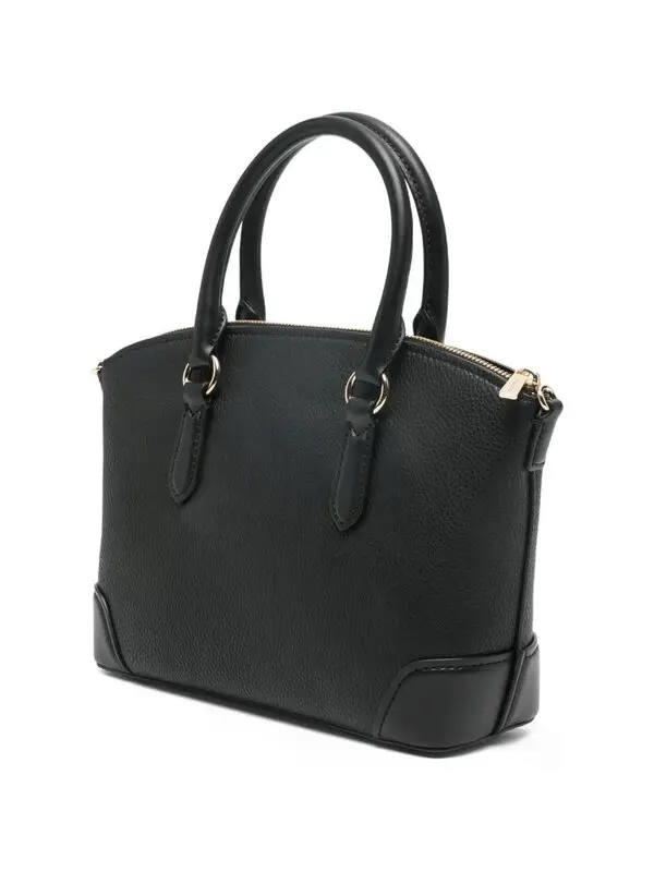 Michael Kors Md Ew Dome Logo-plaque Leather Tote Bag