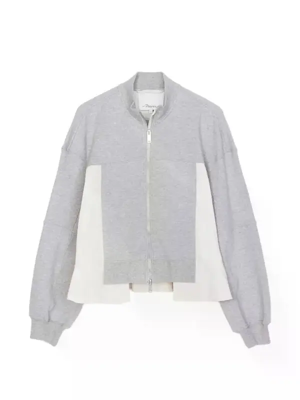 3.1 Phillip Lim Zip-up Panelled Sweater