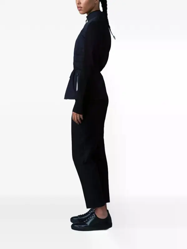 Mackage Quilted Peplum Hybrid Jacket - Black