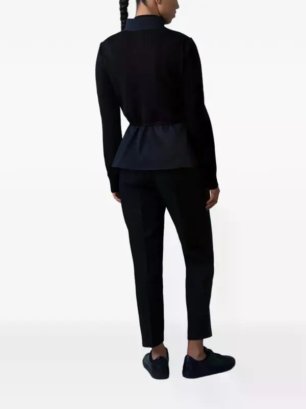 Mackage Quilted Peplum Hybrid Jacket - Black