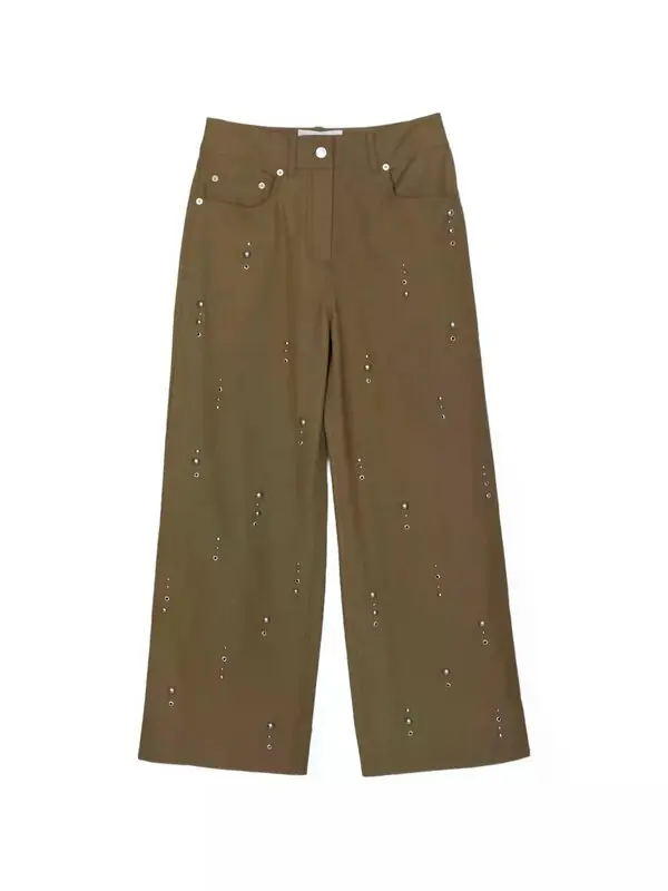 3.1 Phillip Lim Studded Wide Leg Trousers