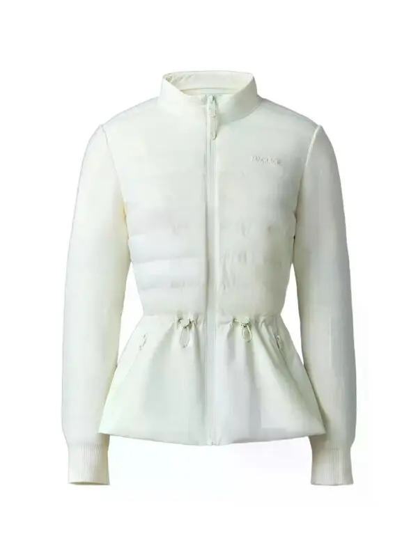 Mackage Drawstring Hybrid Jacket - Neutrals