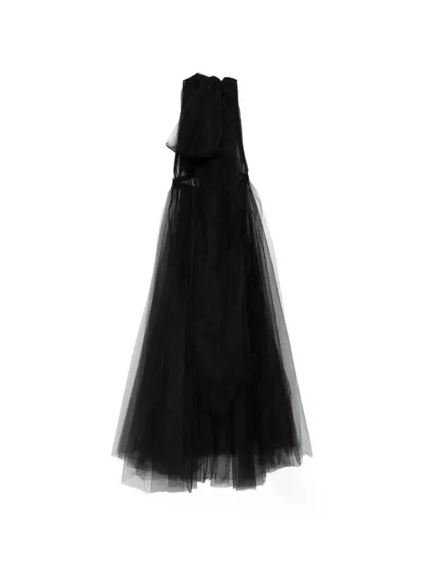 Alchemy Fashions Halterneck Tulle Maxi Dress