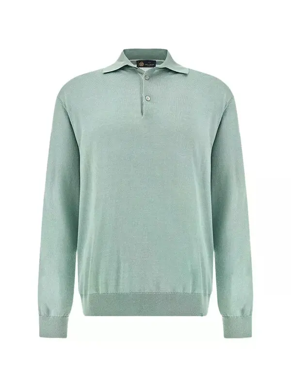 Paul & Shark Long-sleeve Polo Shirt - Green